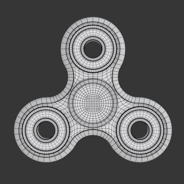 Fidget spin spinner model - TurboSquid 1701043