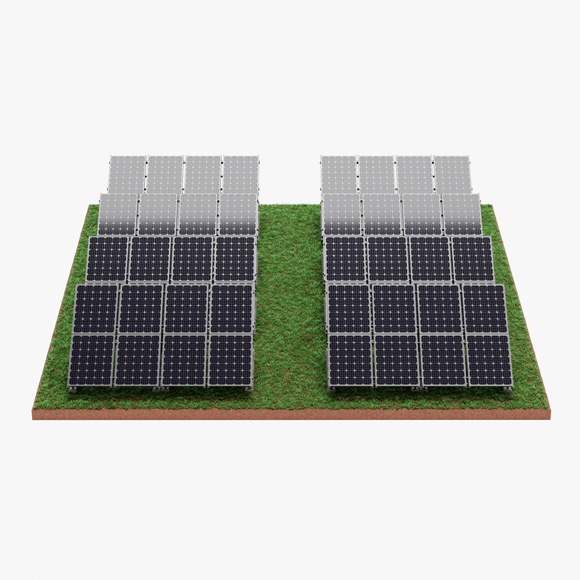 Solar Farm 3 3D model - TurboSquid 1736290