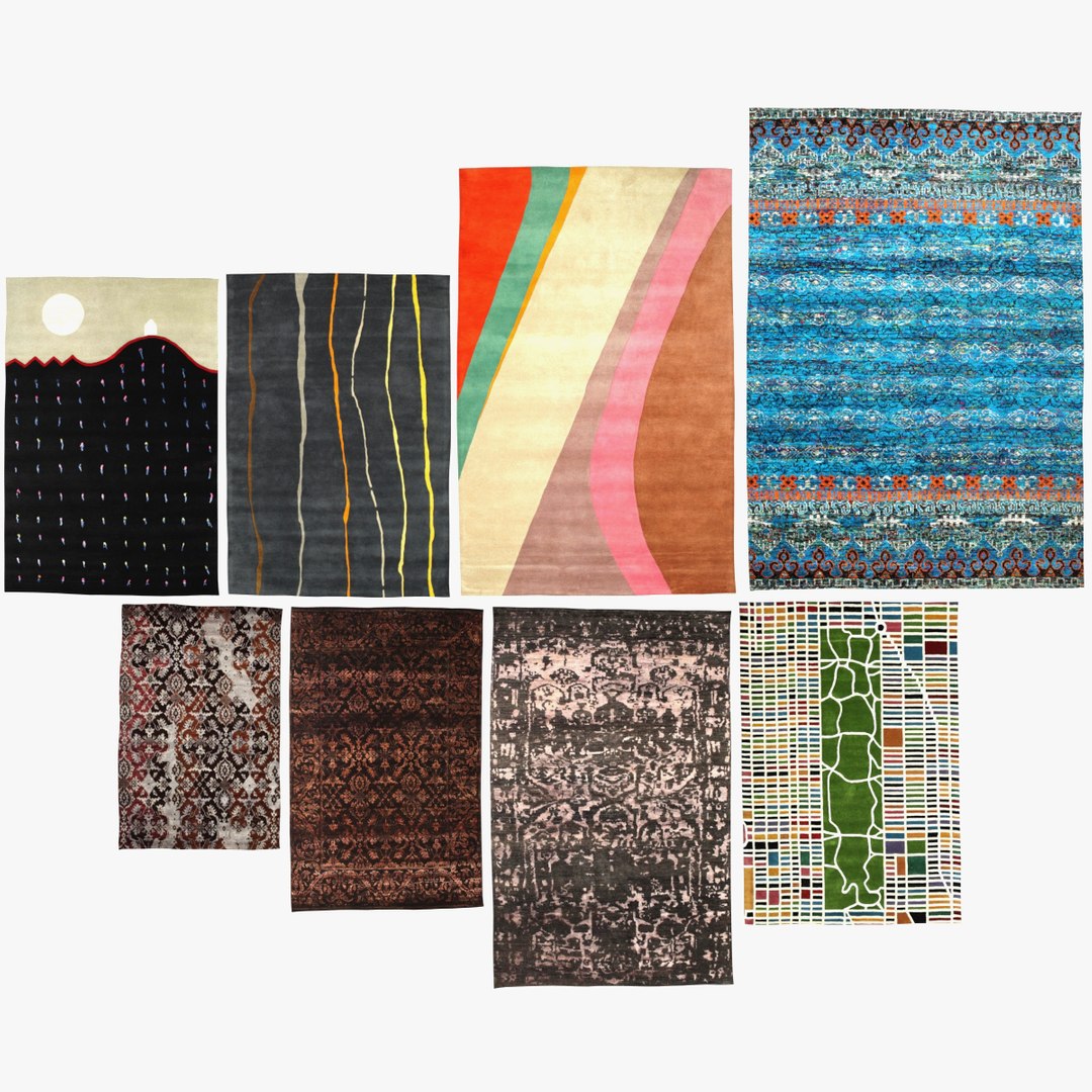 3D Carpet vista design vol 01 - TurboSquid 2006527