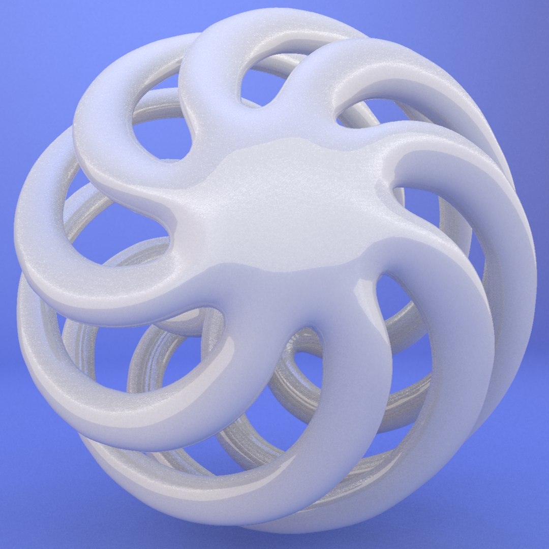 3d Model Printed Object