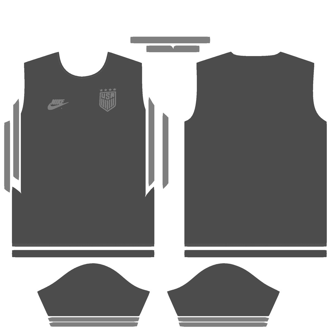 3D Model Nike US 2020 Stadium Home 4- Star In Low Poly - TurboSquid 2380249