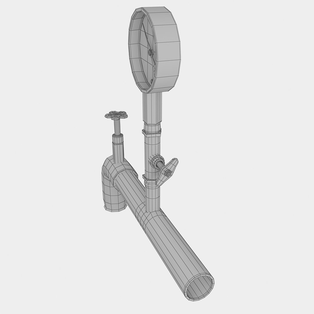 3d Model Of Pipes