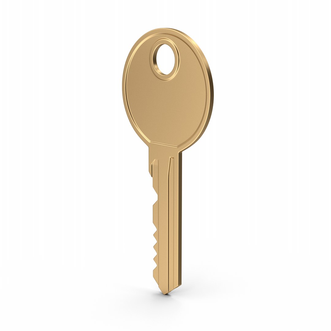 3D model Gold Key - TurboSquid 1917986
