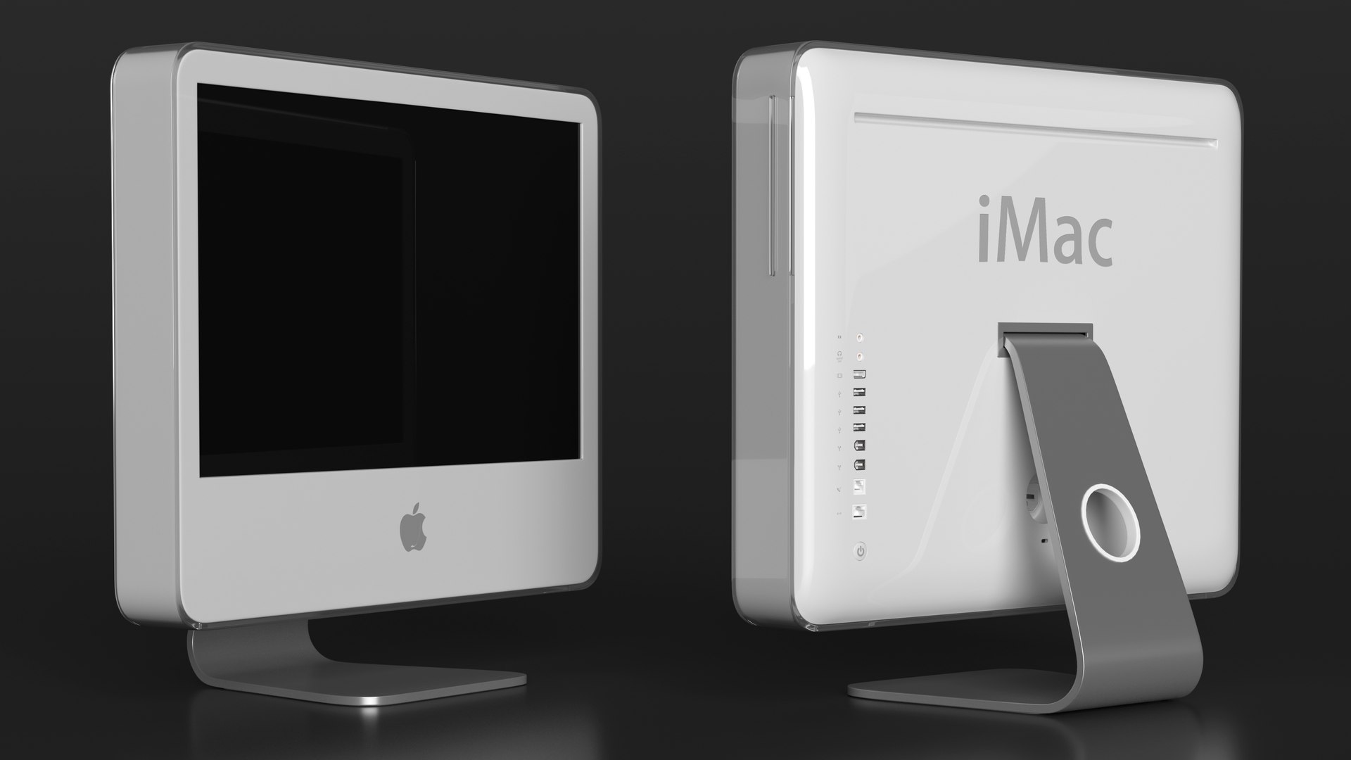 Apple IMac G5 Computer 3D Model - TurboSquid 2210228