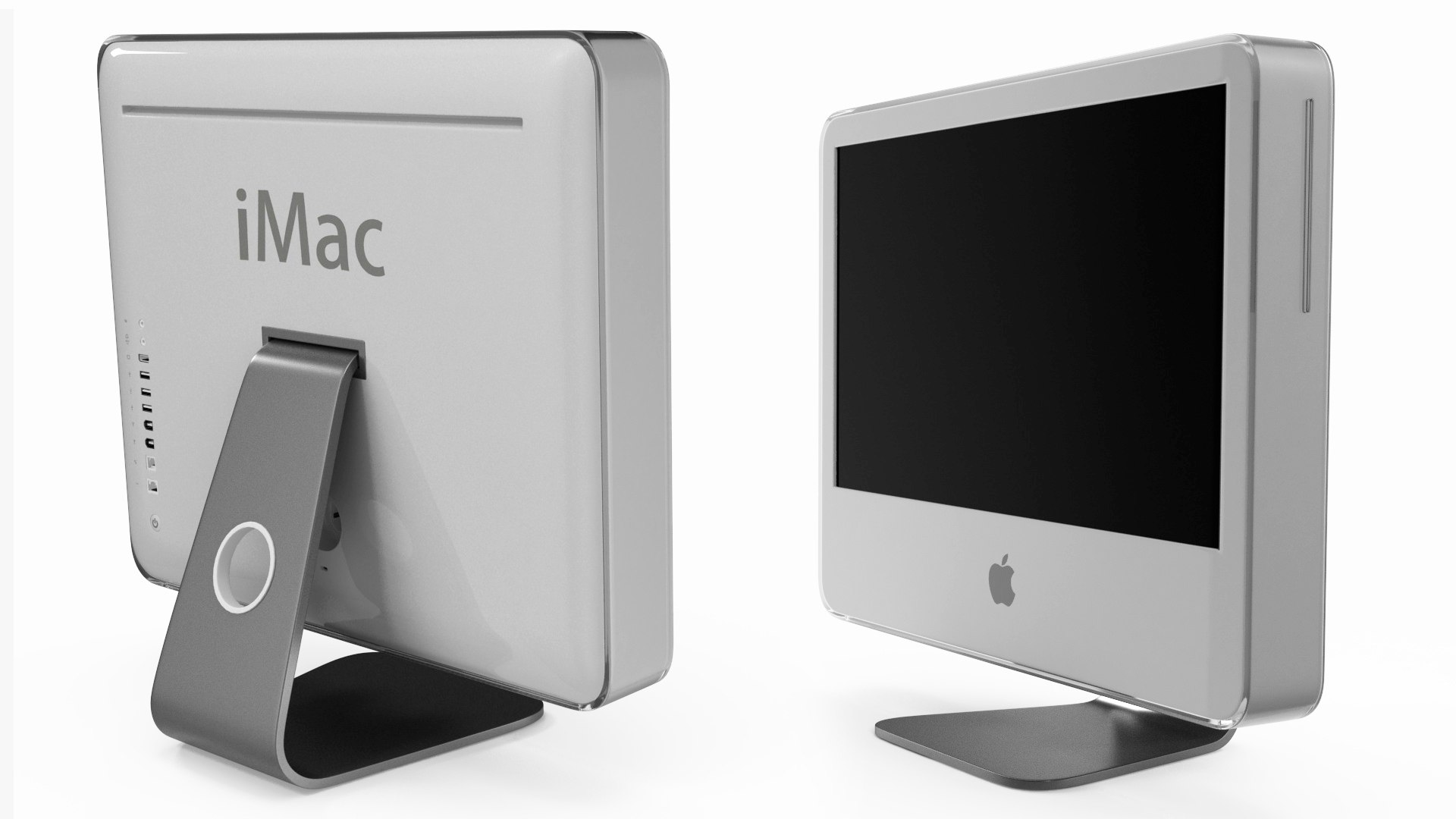Apple IMac G5 Computer 3D Model - TurboSquid 2210228