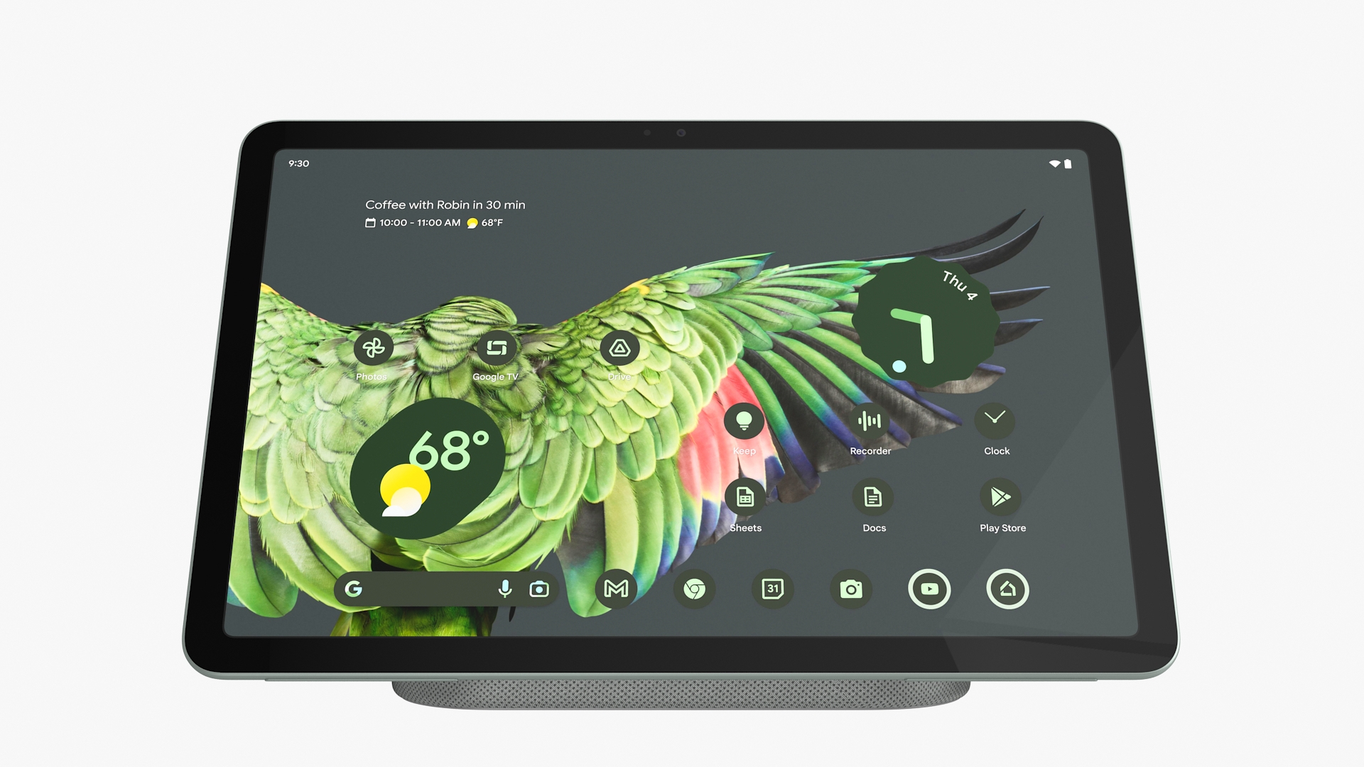 3D Google Pixel Tablet Hazel - TurboSquid 2119020