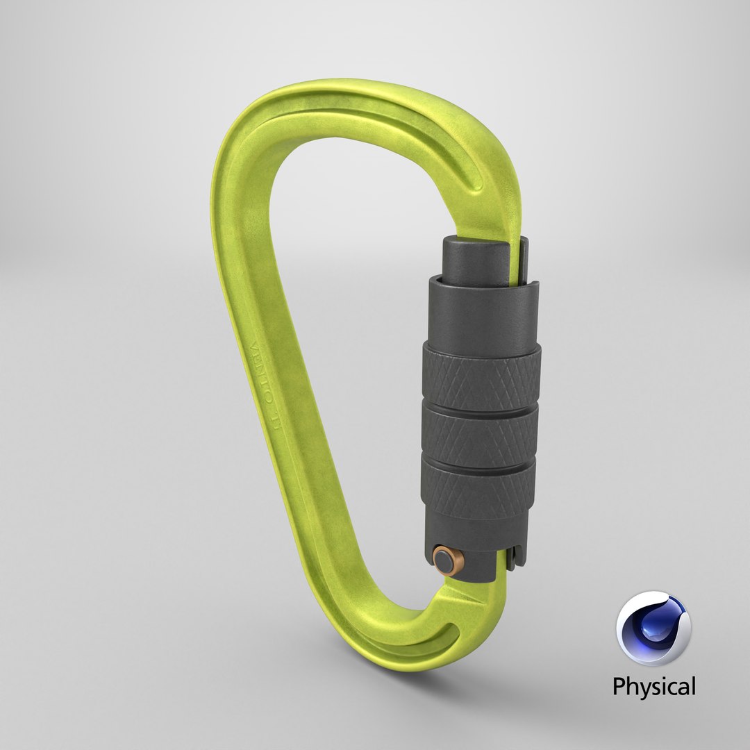 Carabiner 03 C 3D Model - TurboSquid 2289408