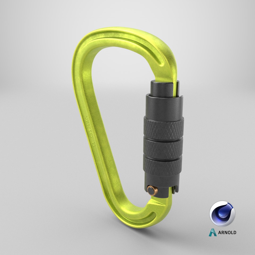 Carabiner 03 C 3D Model - TurboSquid 2289408