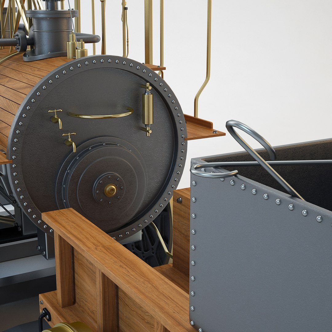 max 1825 locomotion steam train