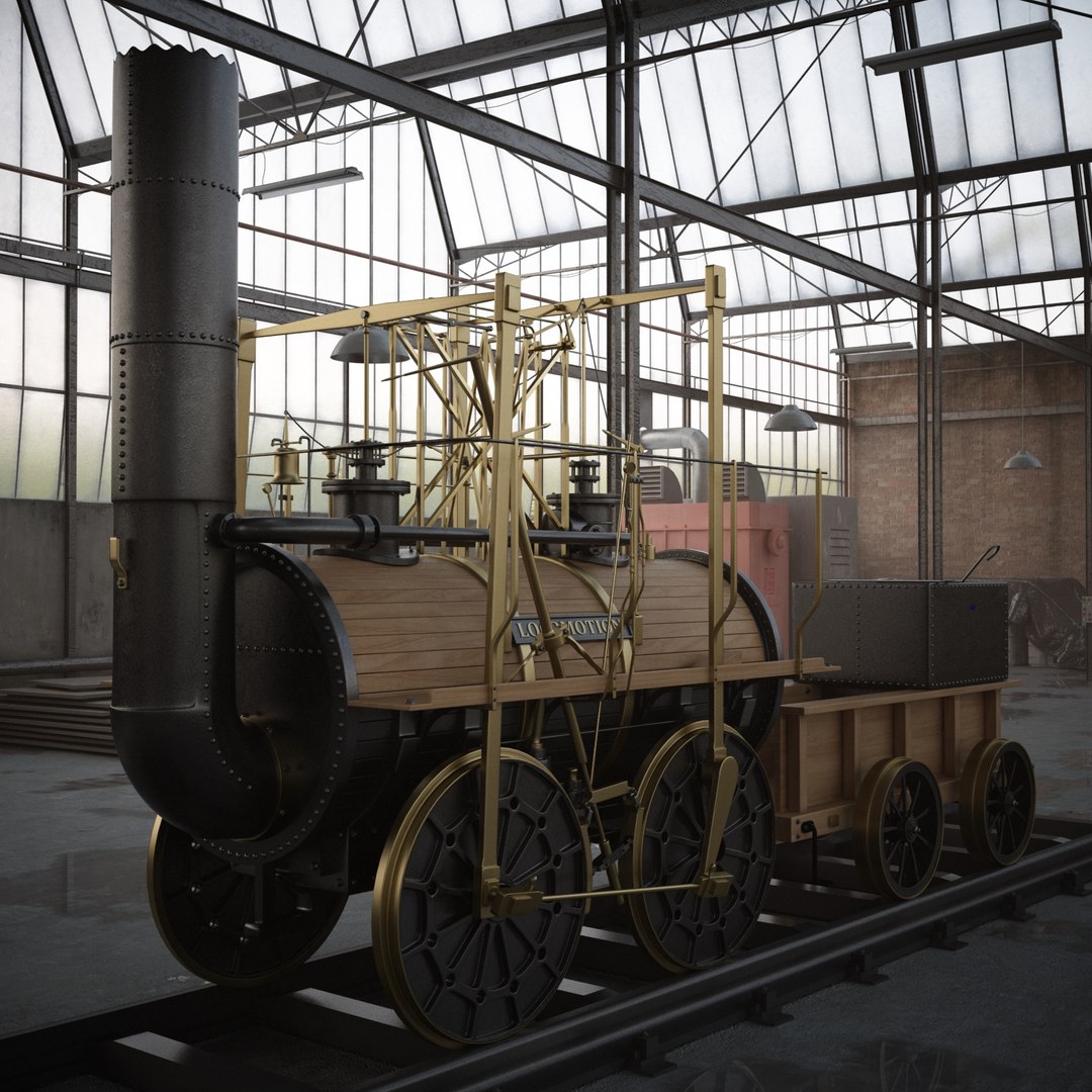 max 1825 locomotion steam train