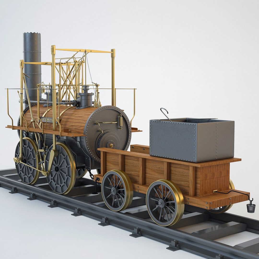 max 1825 locomotion steam train