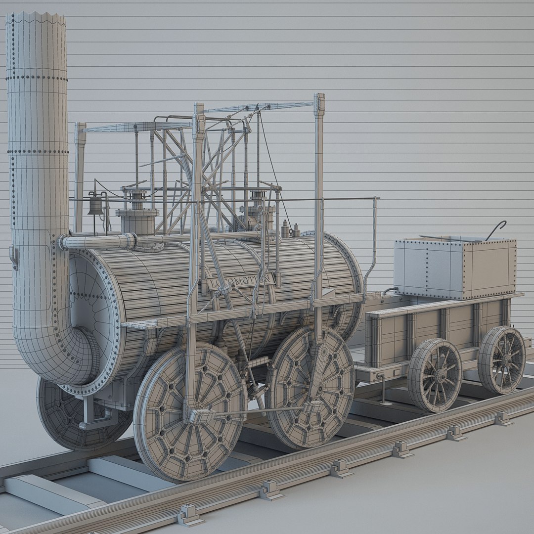 max 1825 locomotion steam train