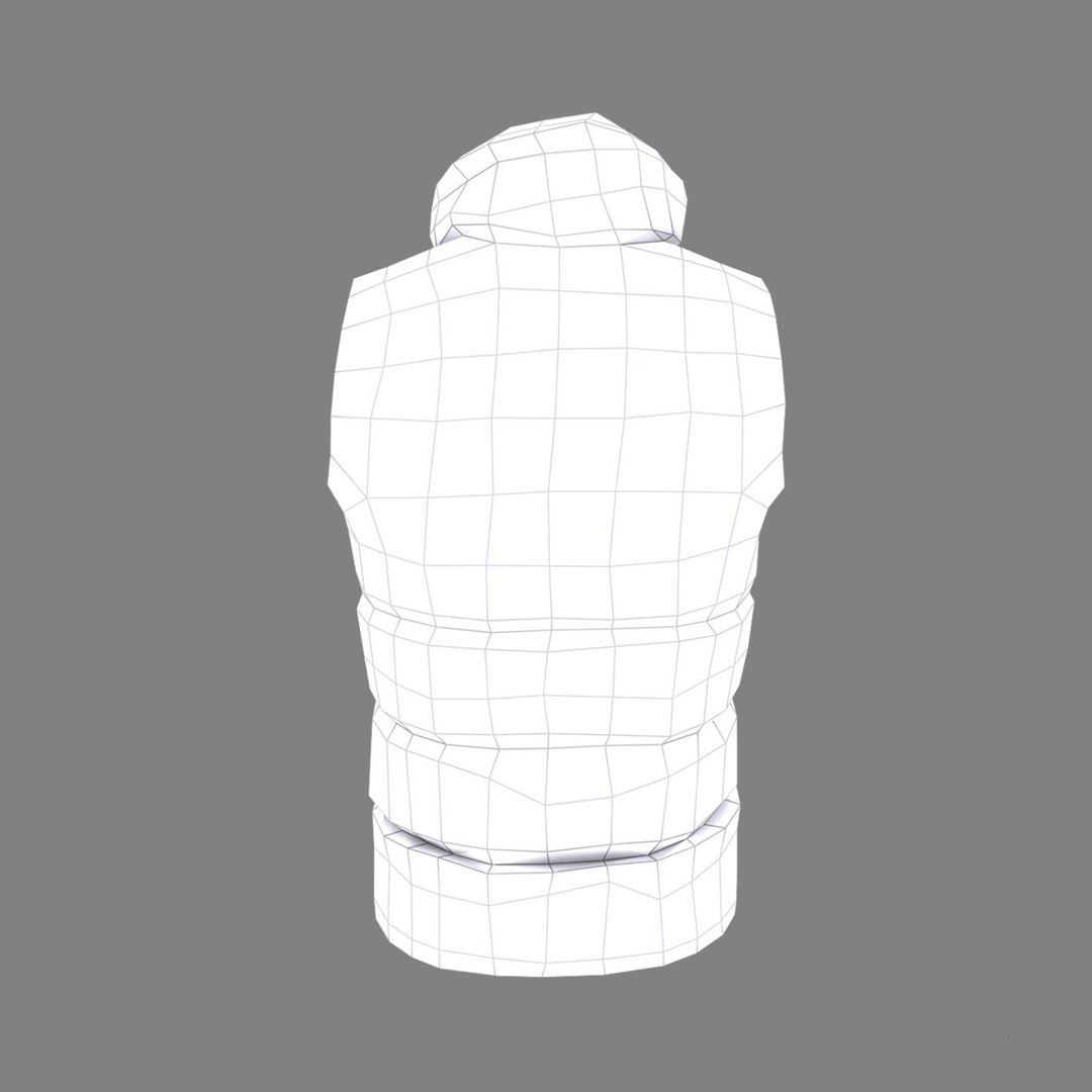 3d model vest