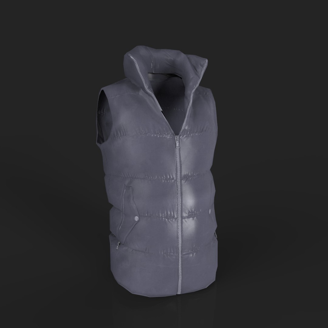 3d model vest