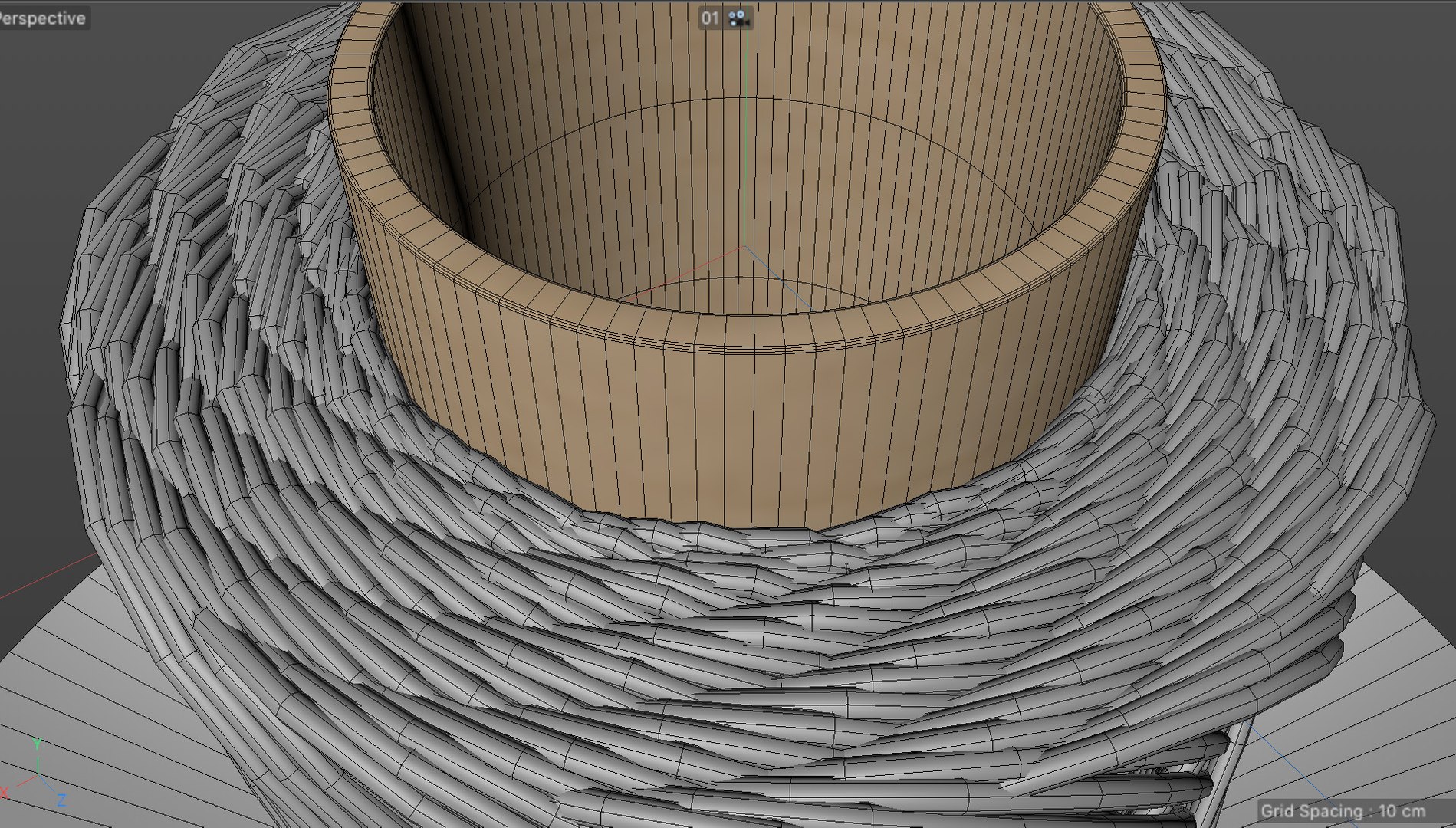 Crocheted Sewing 3D - TurboSquid 1647892