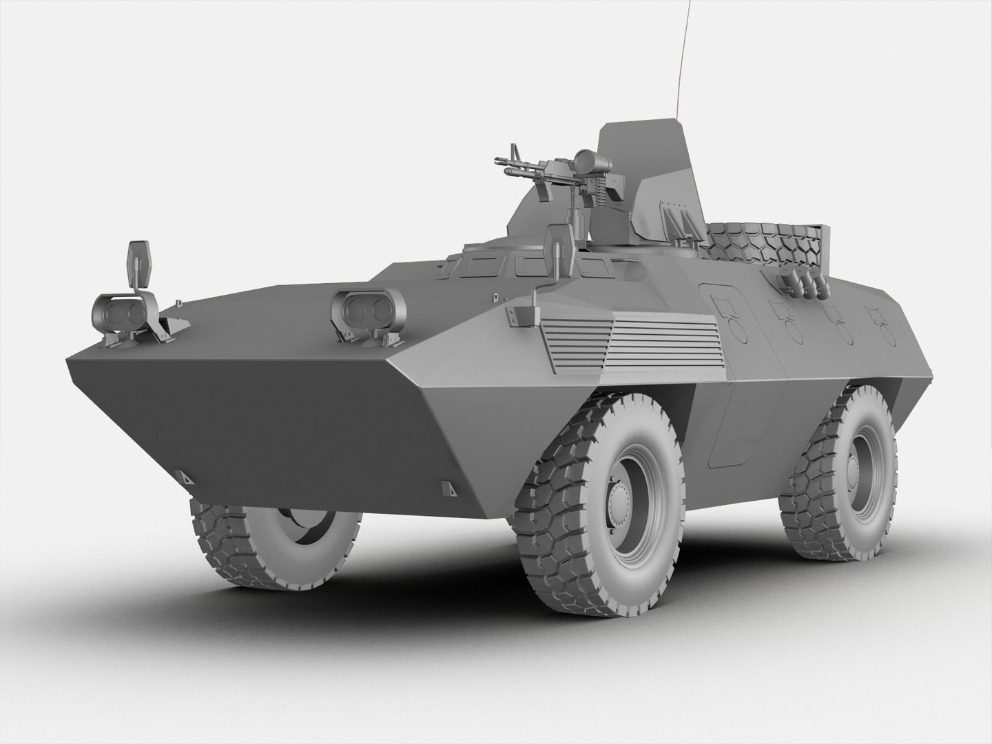 Fiat 6614 Apc 3d Model