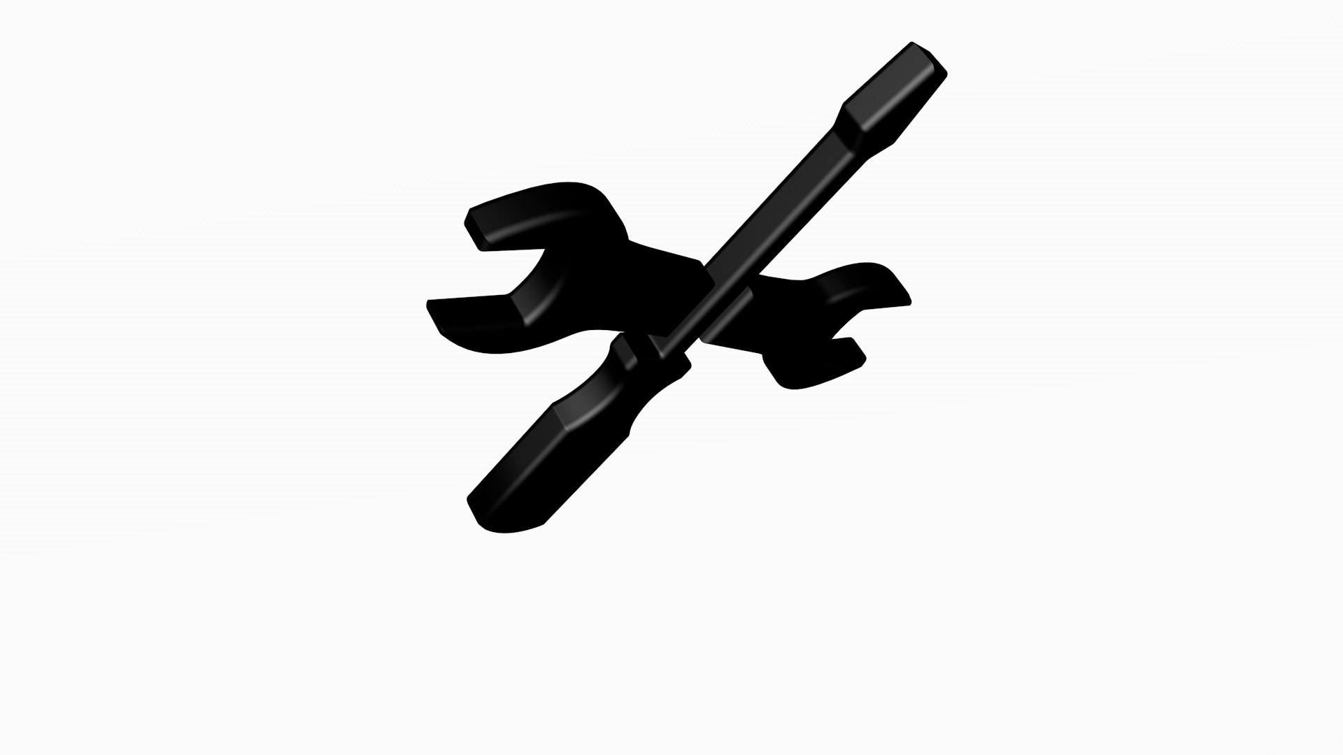 Hand Tools Symbol Icon 3D - TurboSquid 1783648