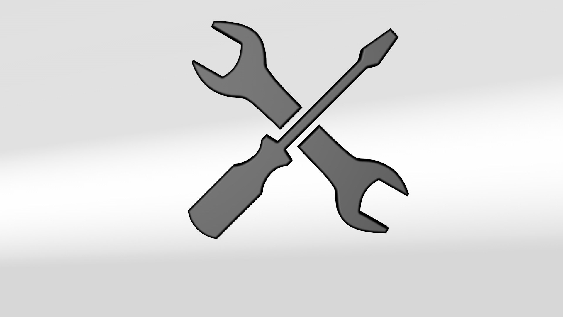 Hand Tools Symbol Icon 3D - TurboSquid 1783648