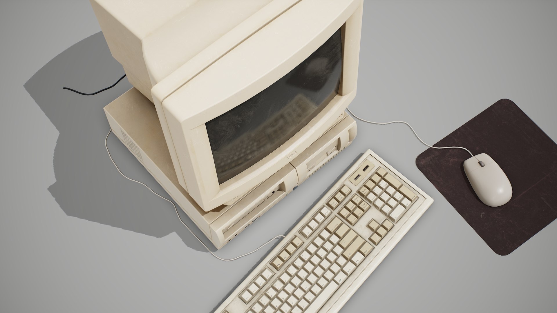 3D 90s Pc Desktop Style Model - TurboSquid 1572180