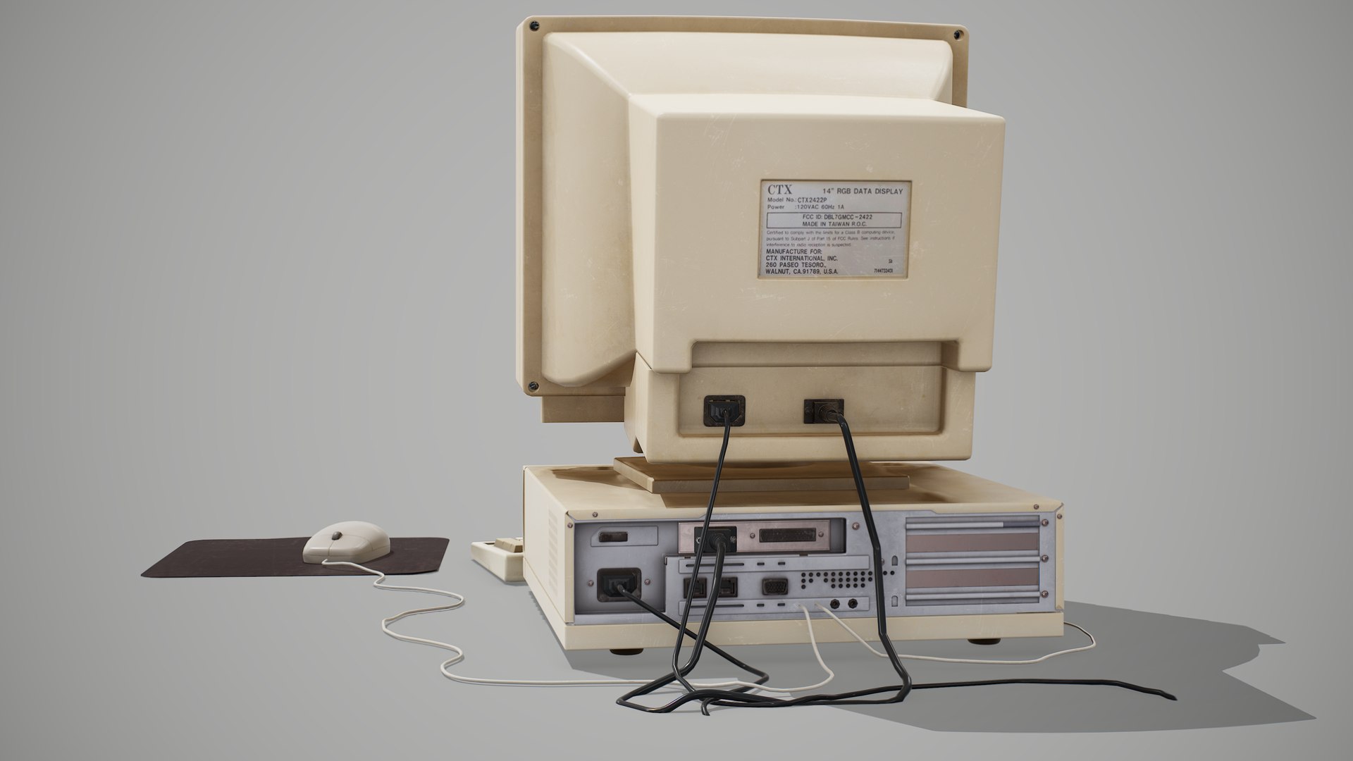 3D 90s Pc Desktop Style Model - TurboSquid 1572180