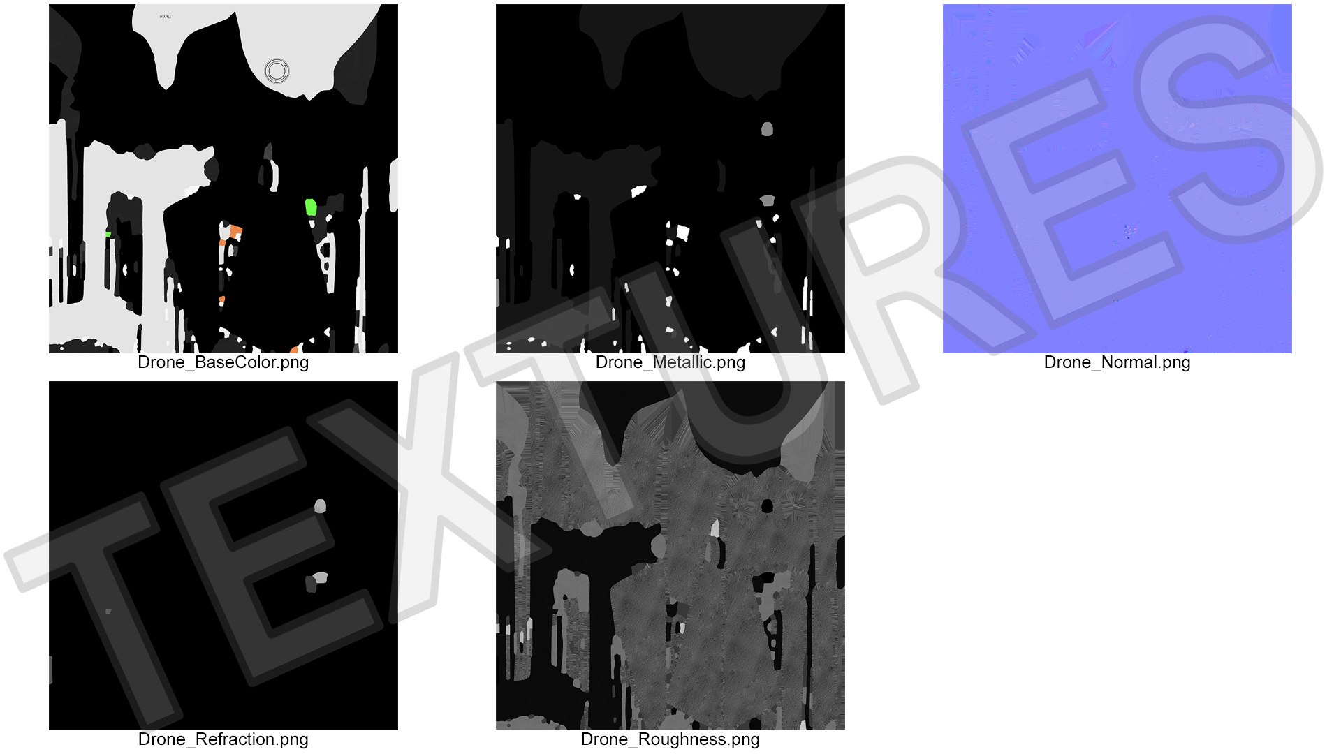 Drone Parrot Disco FPV 3D Model - TurboSquid 2341188