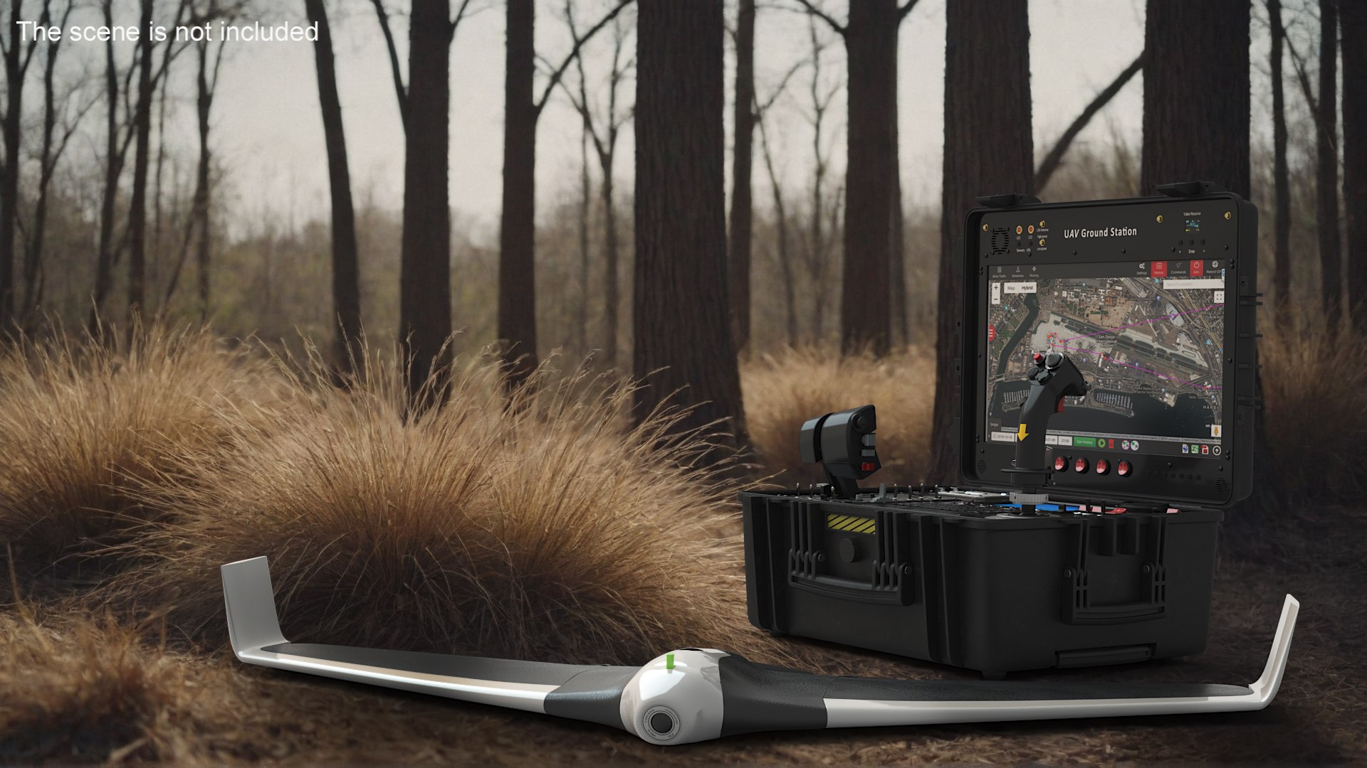 Drone Parrot Disco FPV 3D Model - TurboSquid 2341188