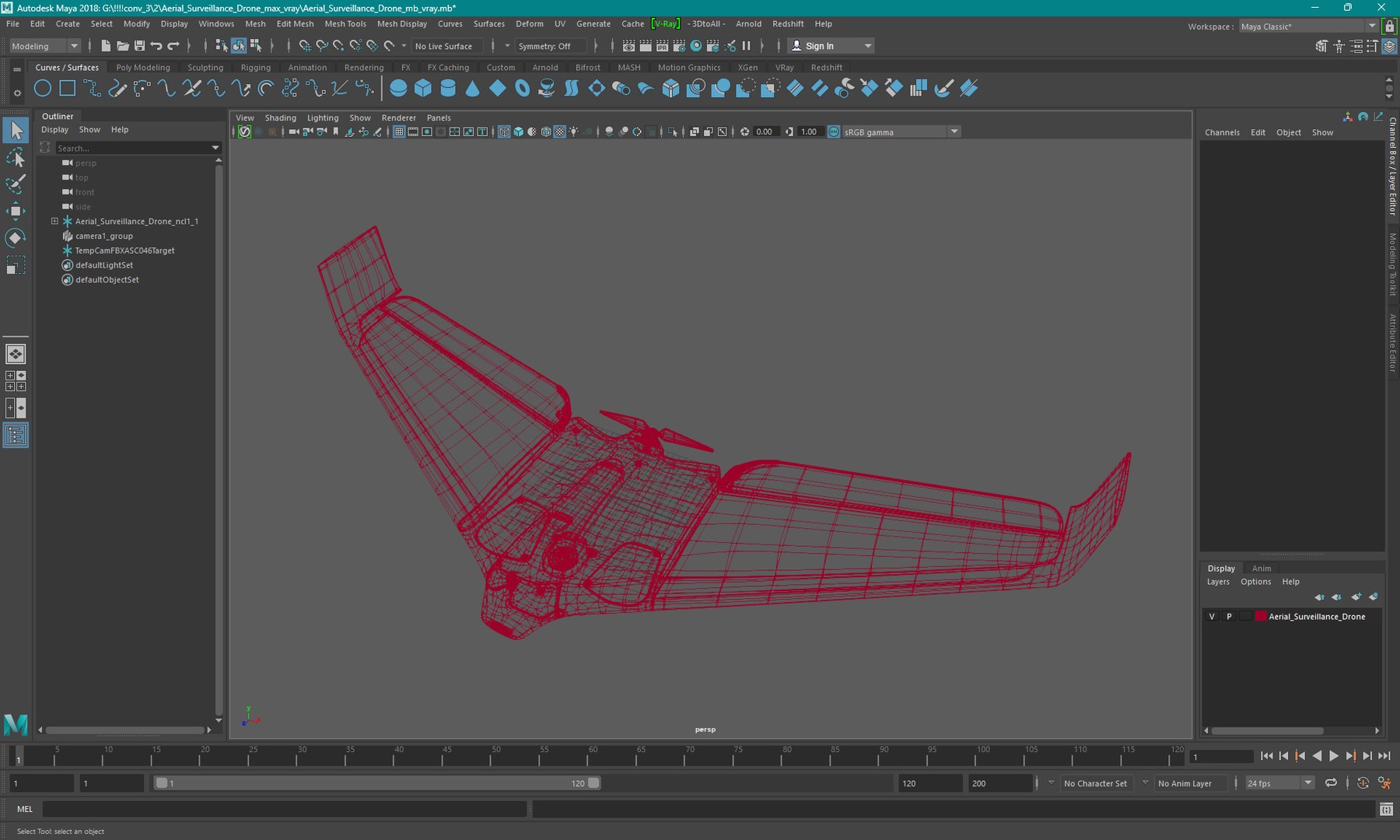 Drone Parrot Disco FPV 3D Model - TurboSquid 2341188