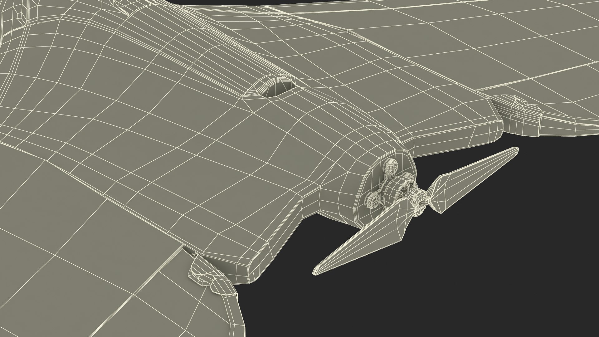 Drone Parrot Disco FPV 3D Model - TurboSquid 2341188