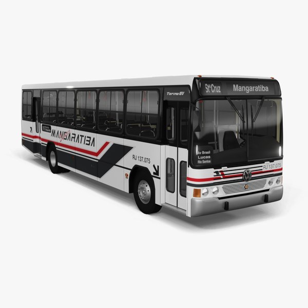 modelo 3d Marcopolo Torino GV VW 16180 CO Mangaratiba - TurboSquid 2021349