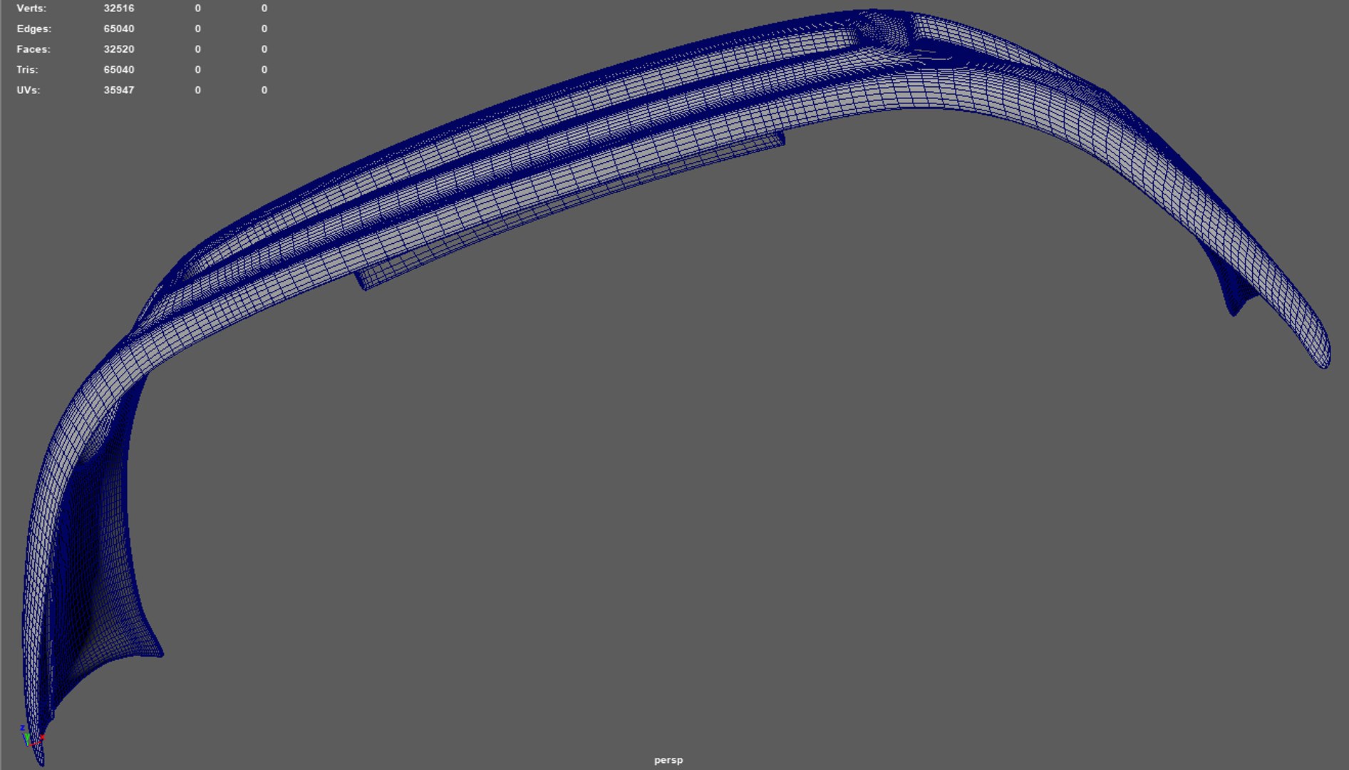 Front Bumper Toyota Supra 3D model - TurboSquid 2000979