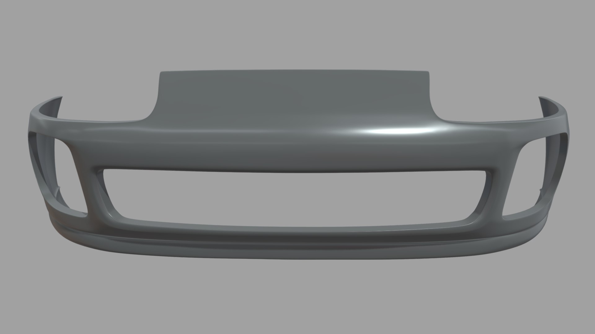 Front Bumper Toyota Supra 3D model - TurboSquid 2000979