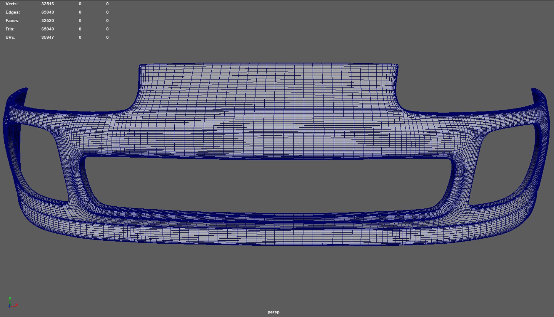 Front Bumper Toyota Supra 3D model - TurboSquid 2000979