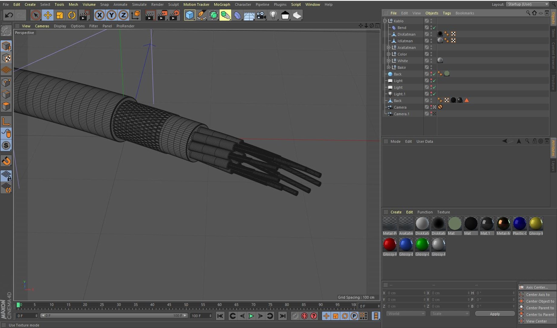 Electric Cable Cross Section 3D Model - TurboSquid 1523554