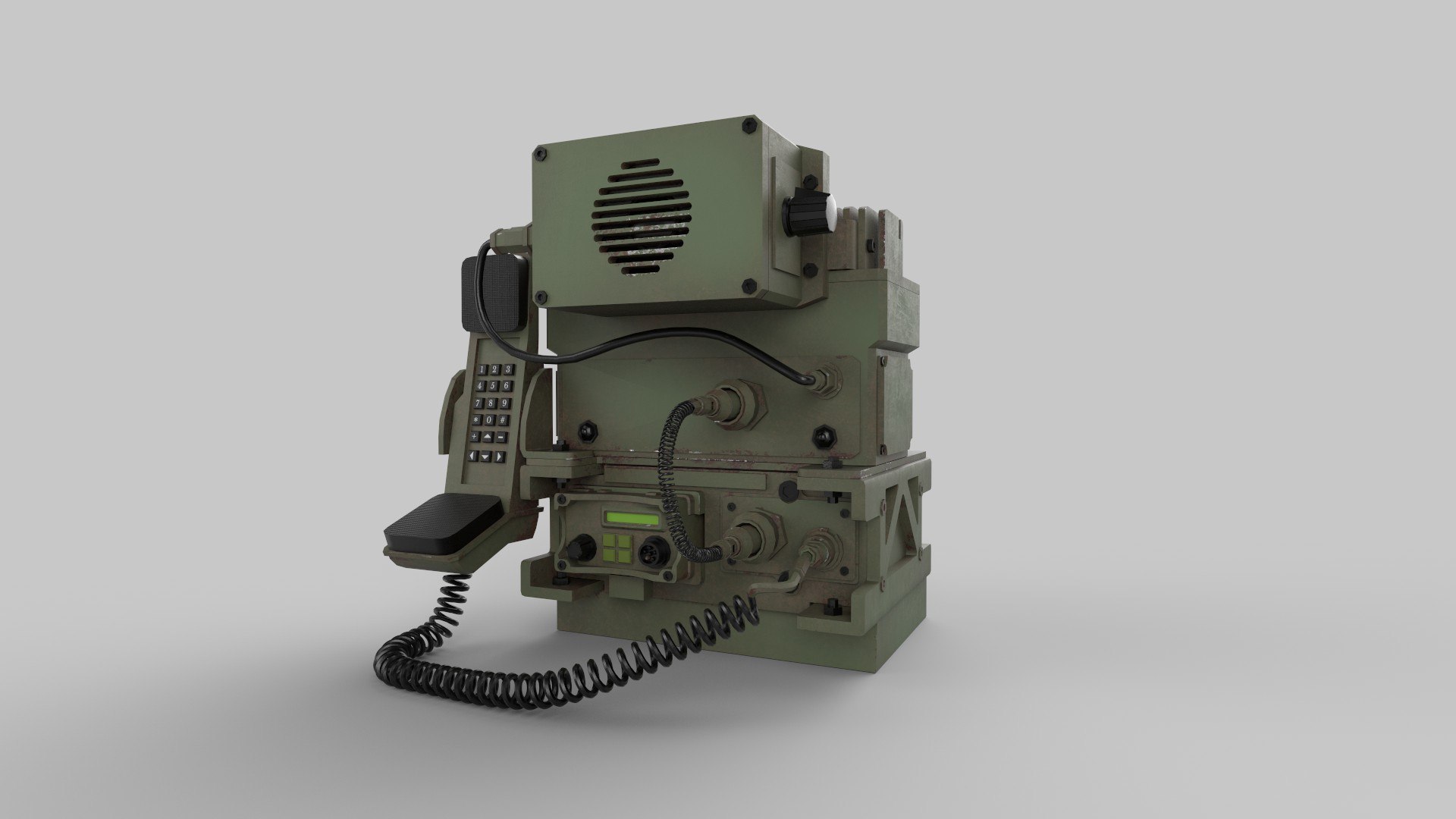 Military Radio 3D Model - TurboSquid 2091523