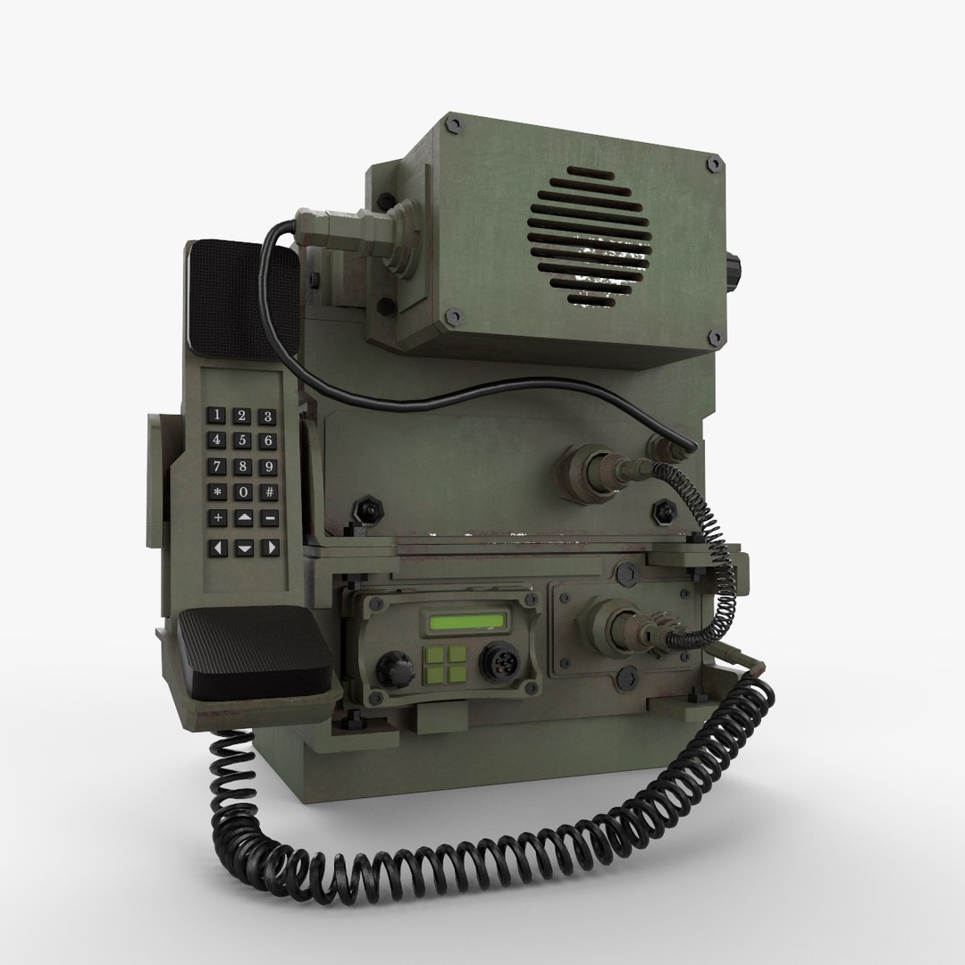 Military Radio 3D model - TurboSquid 2091523