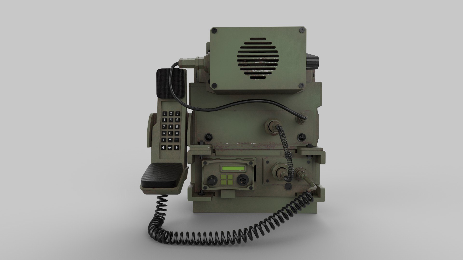 Military Radio 3D Model - TurboSquid 2091523