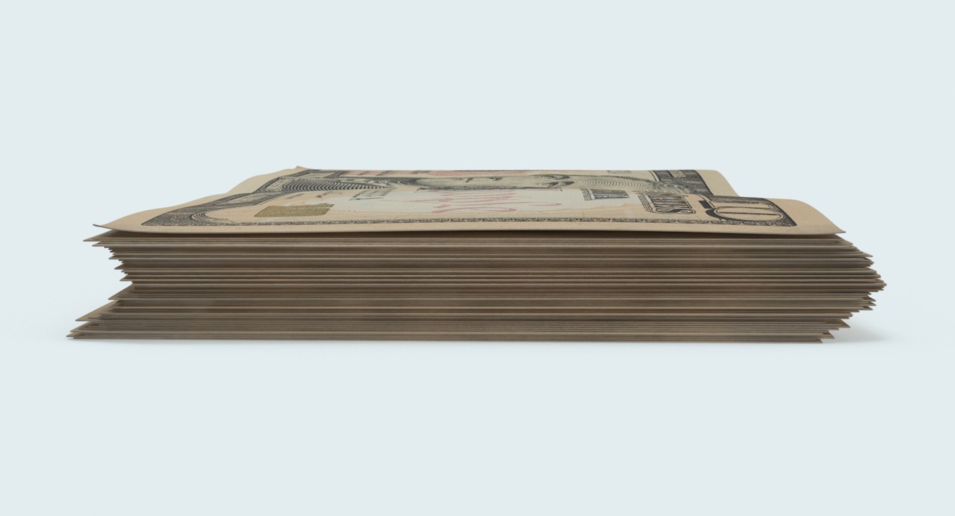 Max 10 Dollar Bill Stack