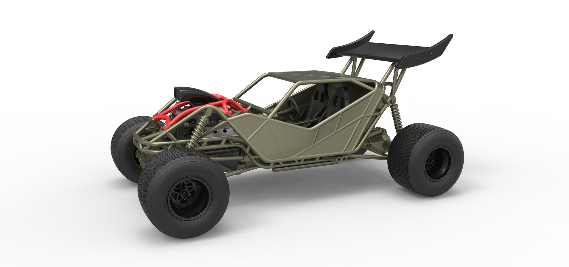 Diecast concept dirt buggy Scale 1 to 25 3D model - TurboSquid 2069529