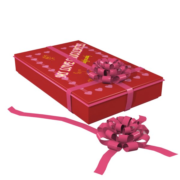 3d model candy box
