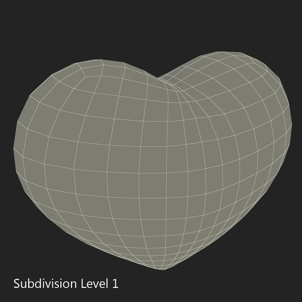 heart shape 3d max