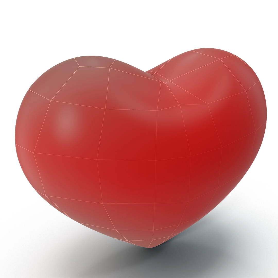 heart shape 3d max