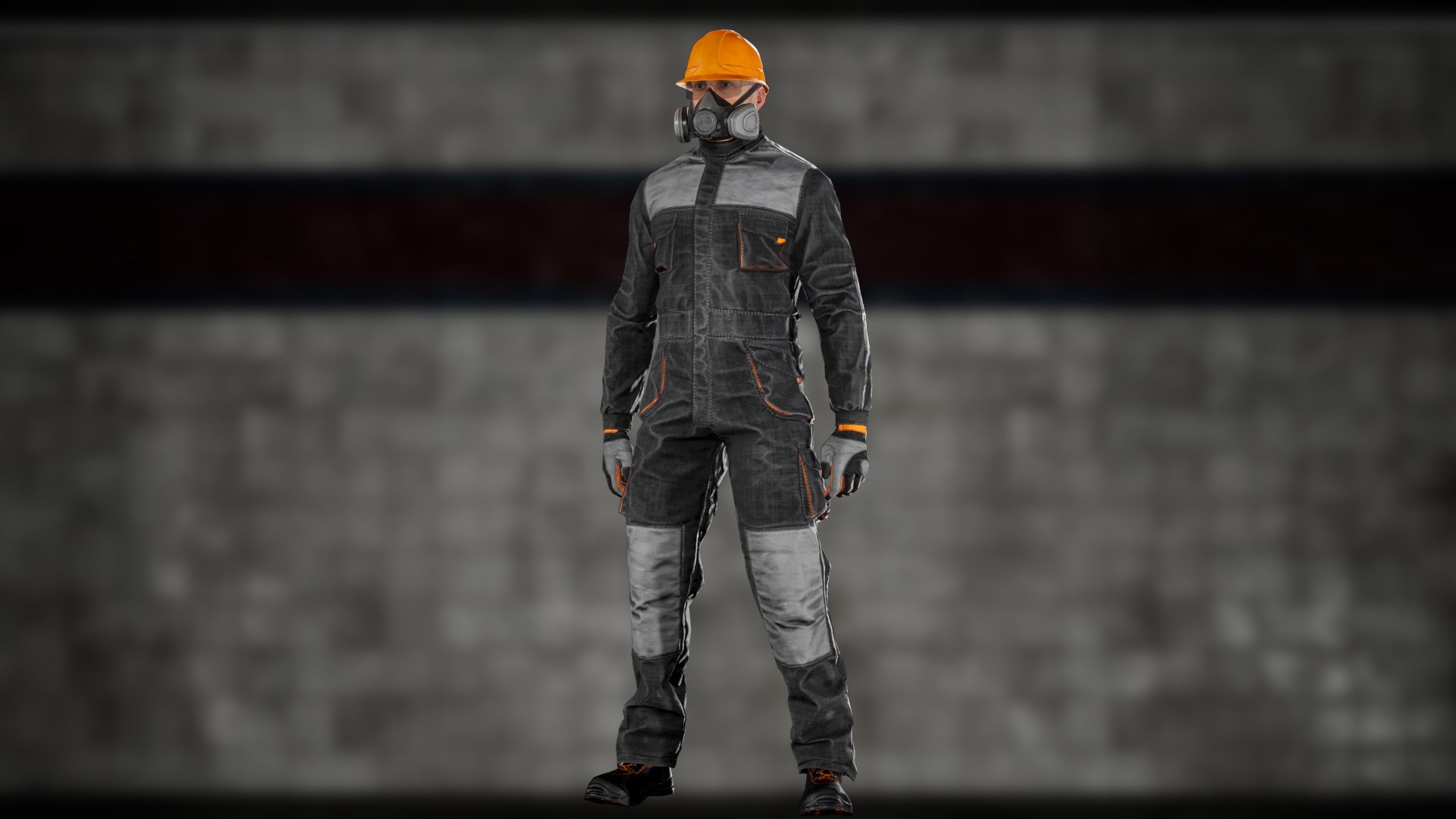Protection Suit 4 3D - TurboSquid 1937770