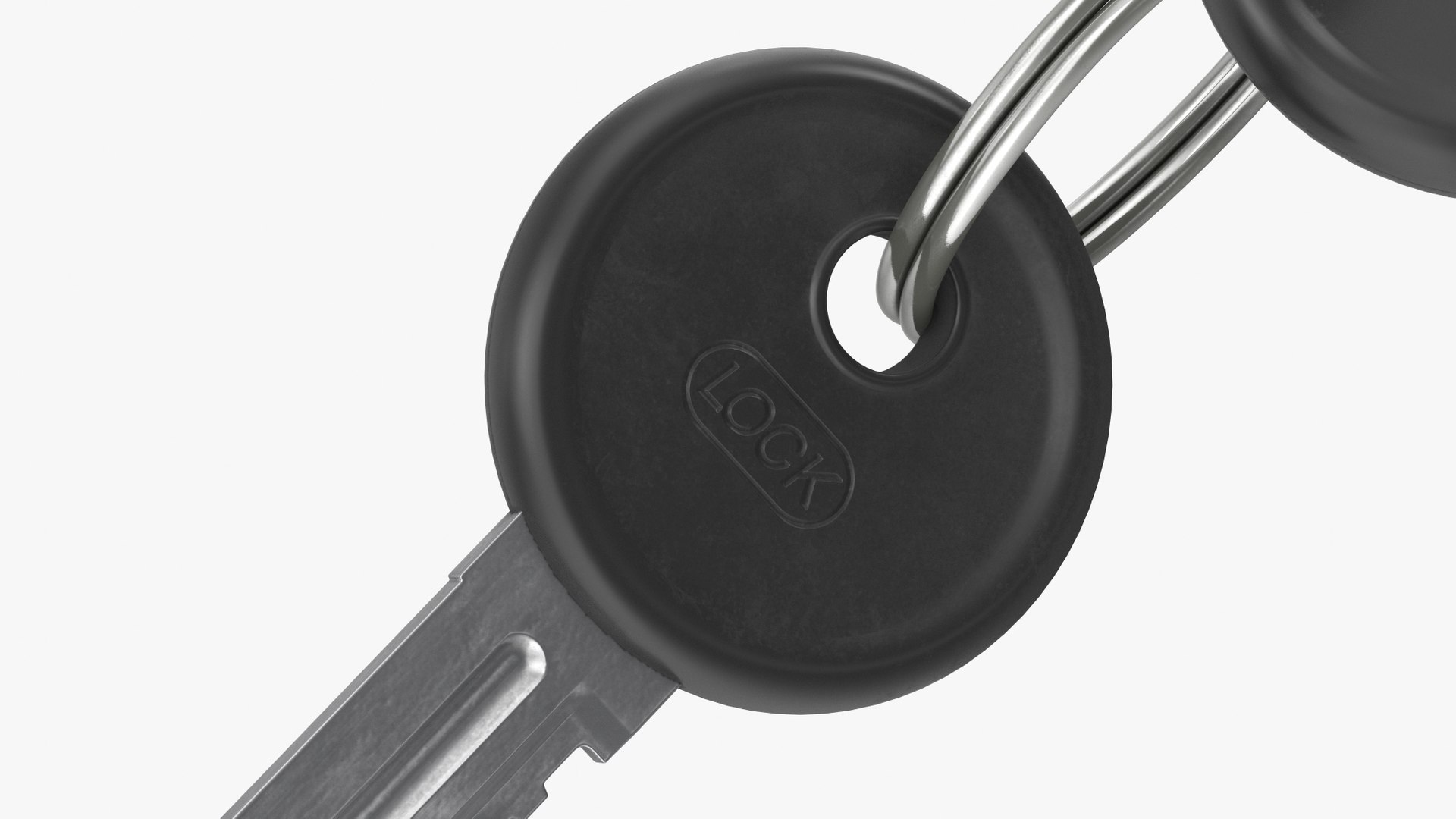 Steel Round Padlock With Keys 3D Model - TurboSquid 1921783