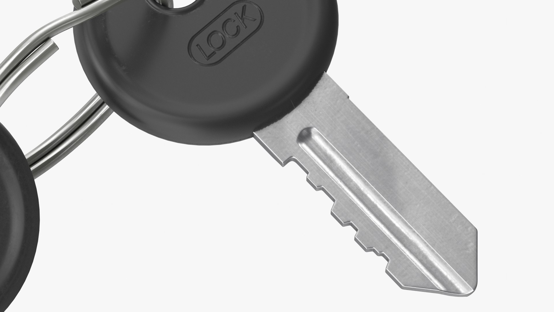 Steel Round Padlock With Keys 3D Model - TurboSquid 1921783