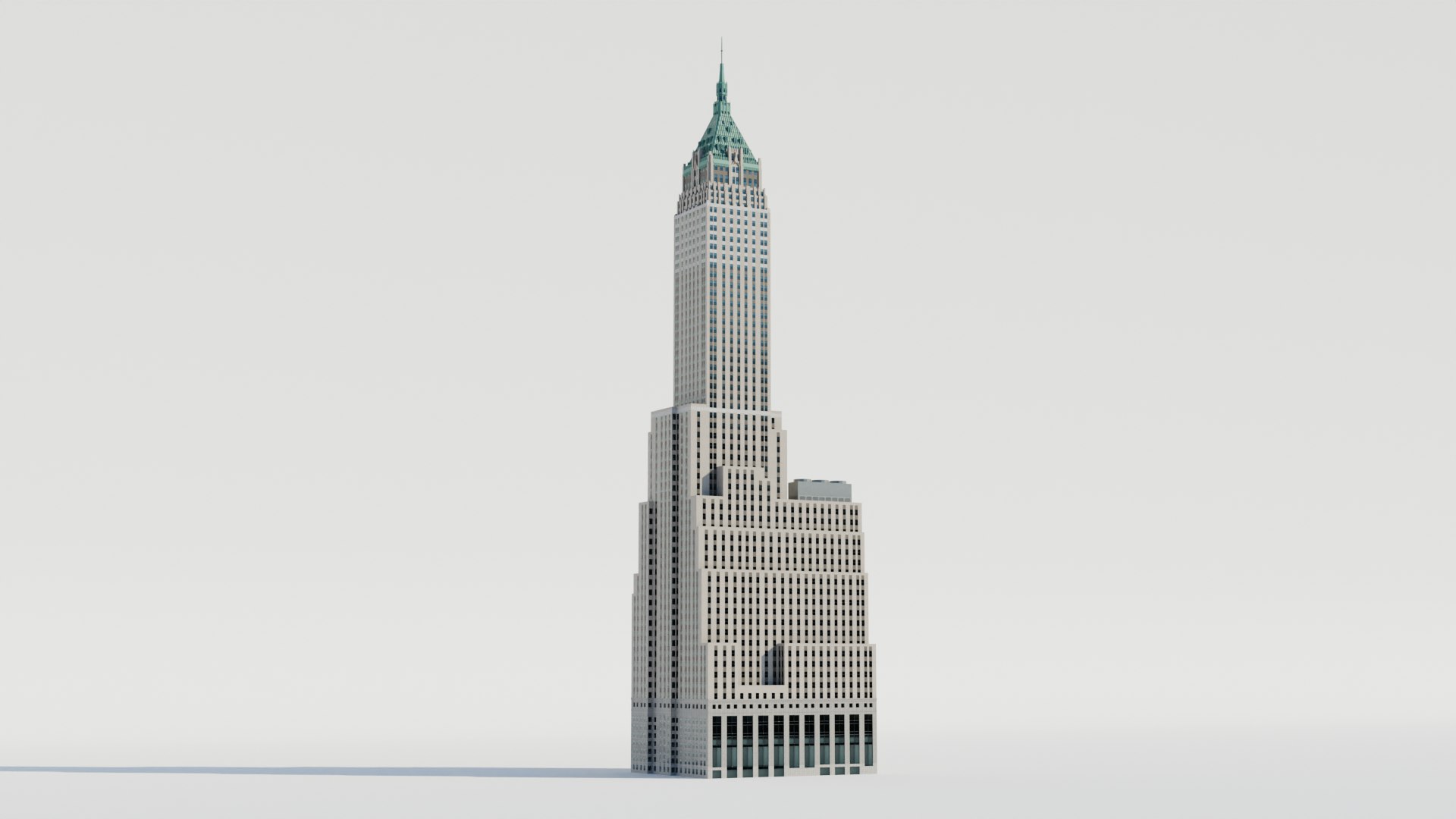 40 Wall Street New York City 3D Model - TurboSquid 1933705