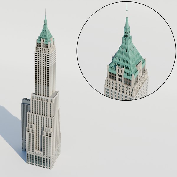 40 Wall Street New York City 3D model - TurboSquid 1933705