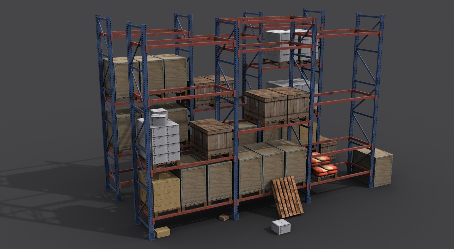 ready storage props 3d ma