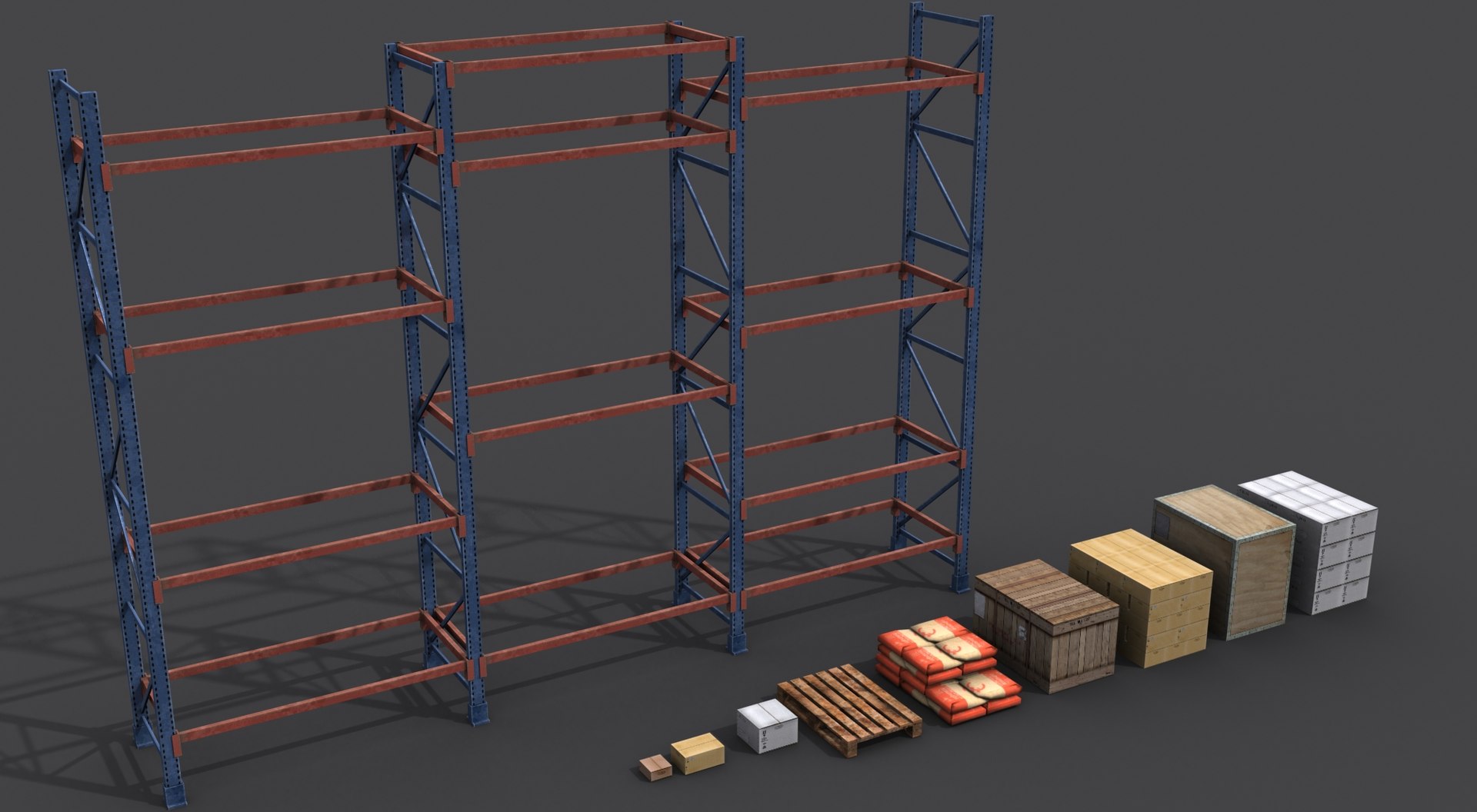 ready storage props 3d ma