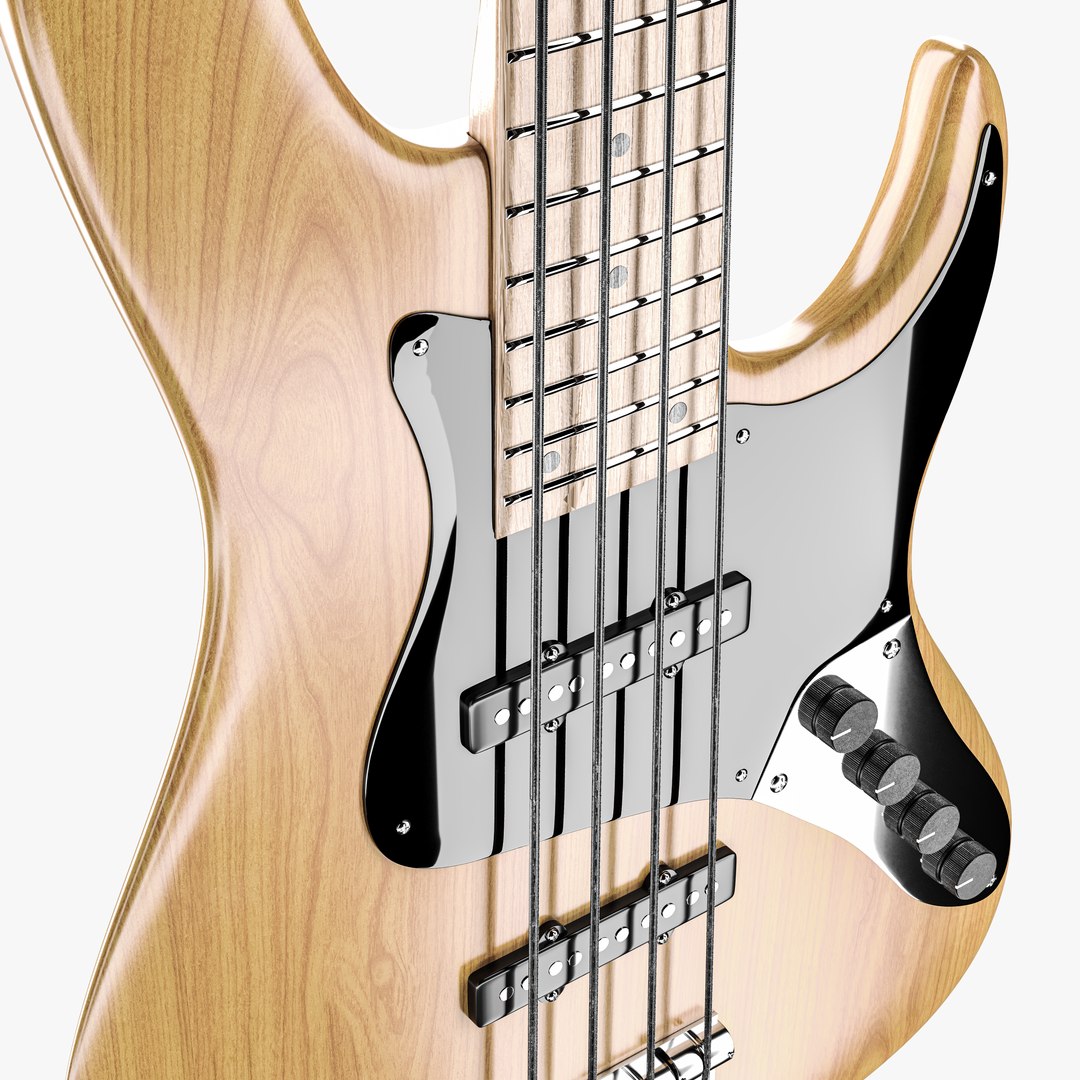 Sadowsky Bass 4 Strings 3D - TurboSquid 2108072