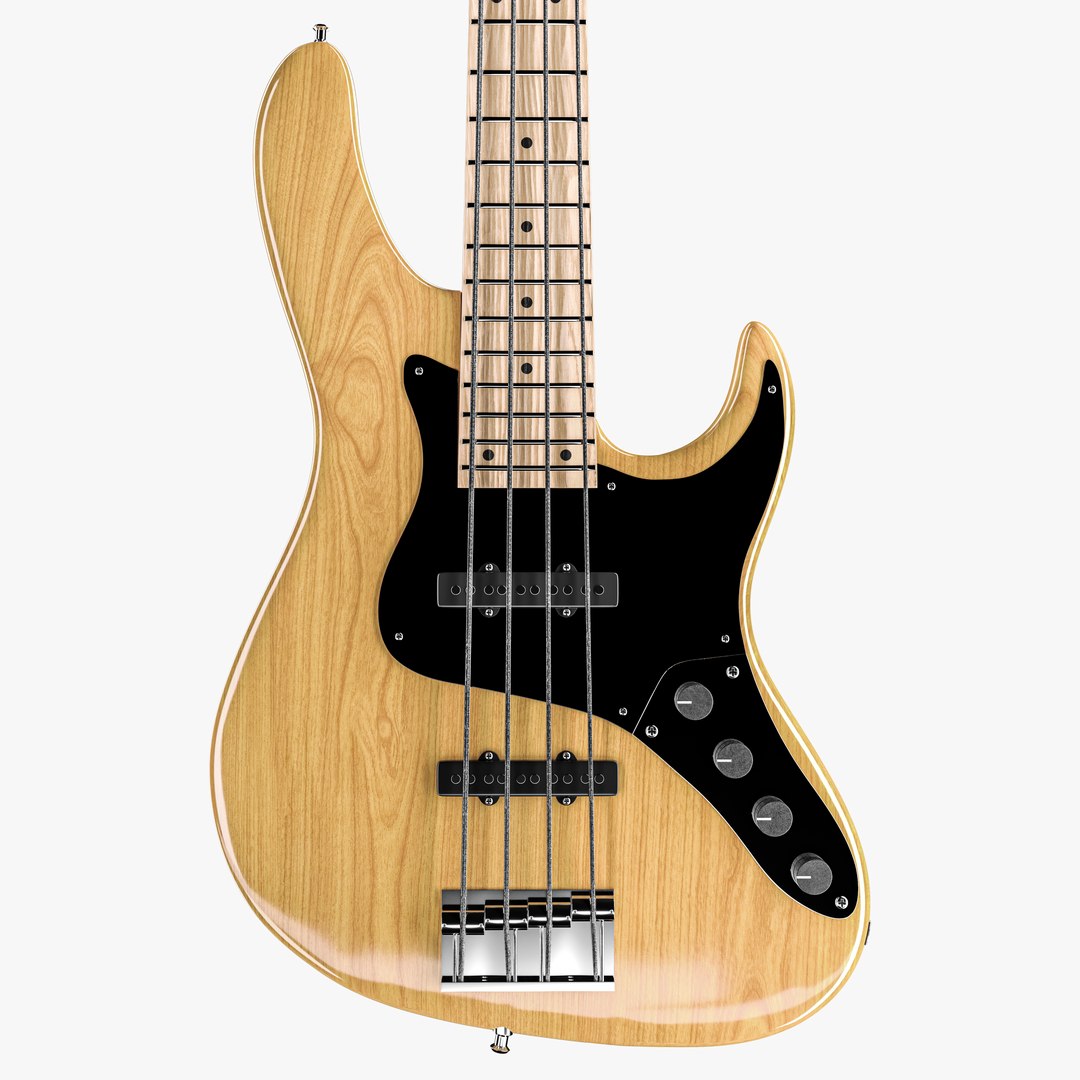Sadowsky Bass 4 Strings 3D - TurboSquid 2108072
